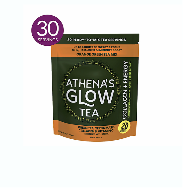Energy Mix Powder with Collagen & Green Tea -30 Servings | Athena's ...